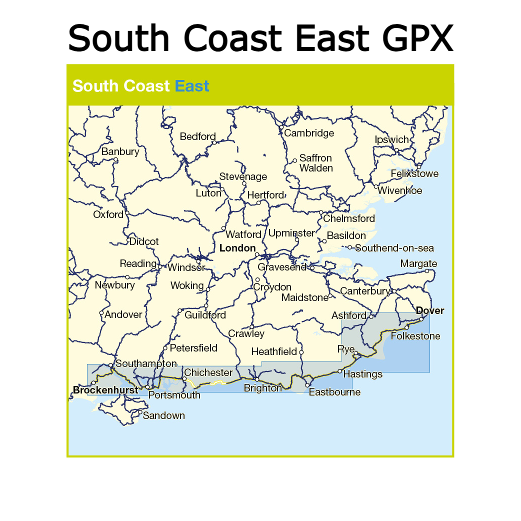 South Coast East GPX (Brockenhurst to Dover - Cycle Route 2) – Walk ...