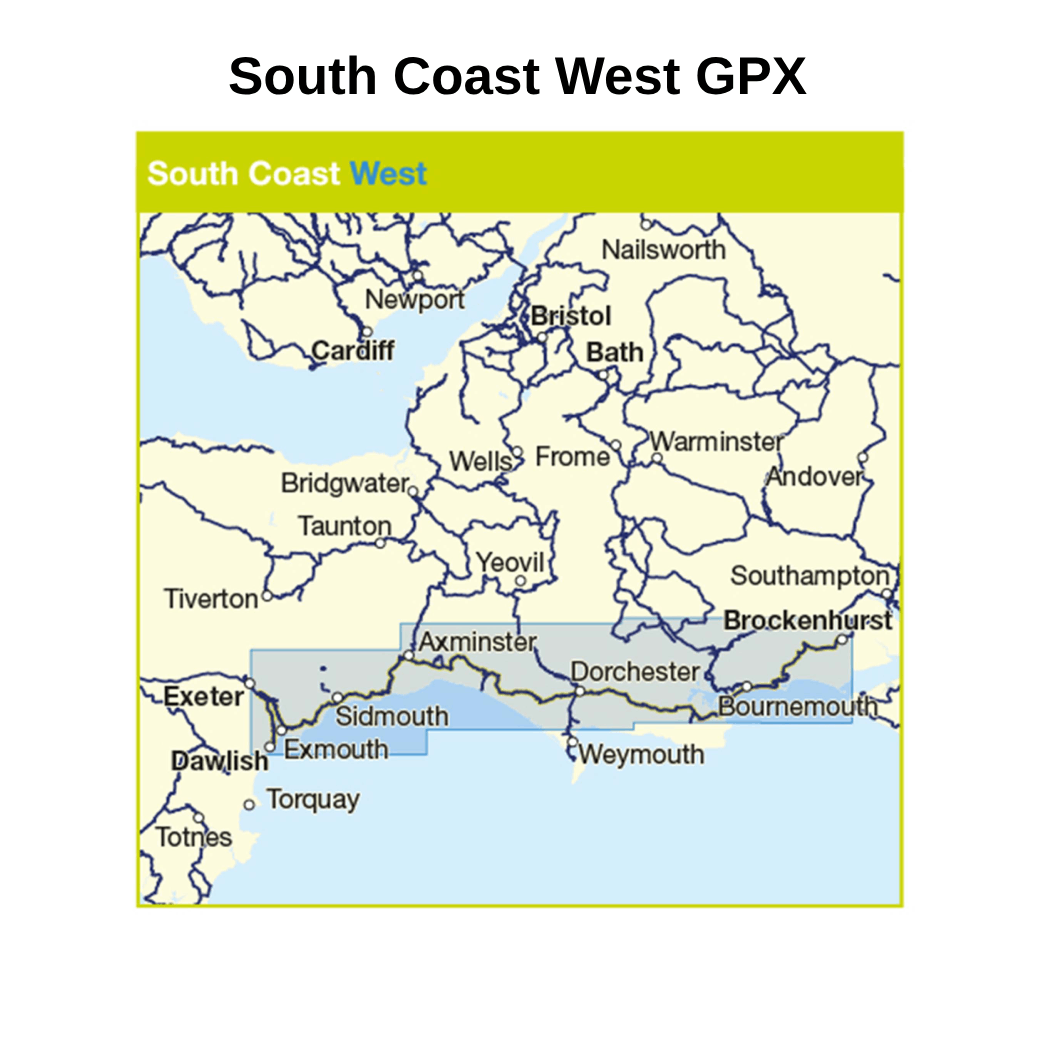 South Coast West Cycle Ride GPX File (Cycle Route 2) | Walk Wheel Cycle ...