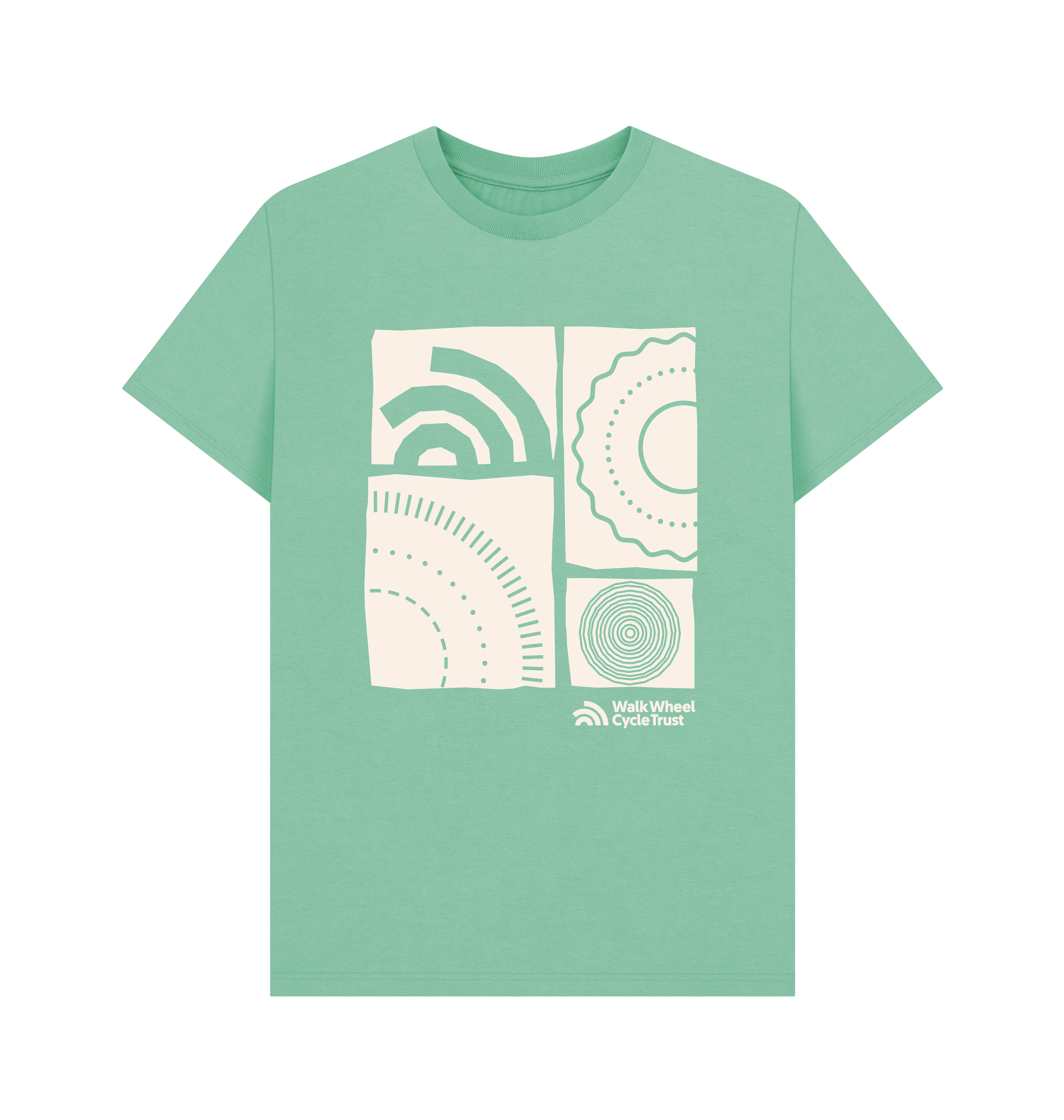 Men's Green Movement T-shirt – Walk Wheel Cycle Trust Shop