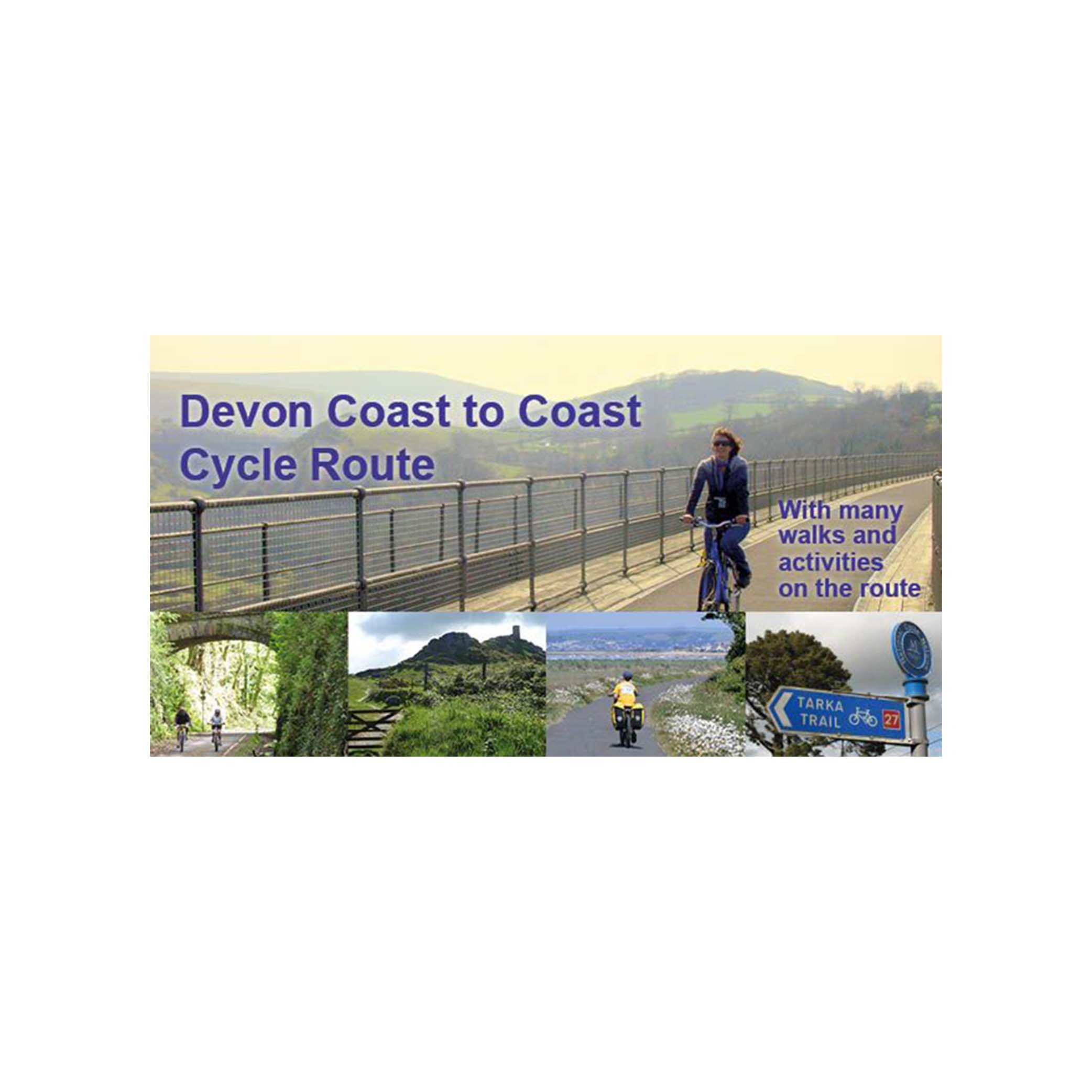 Devon Coast to Coast Cycle Route Paperback Guide Book – Walk Wheel ...