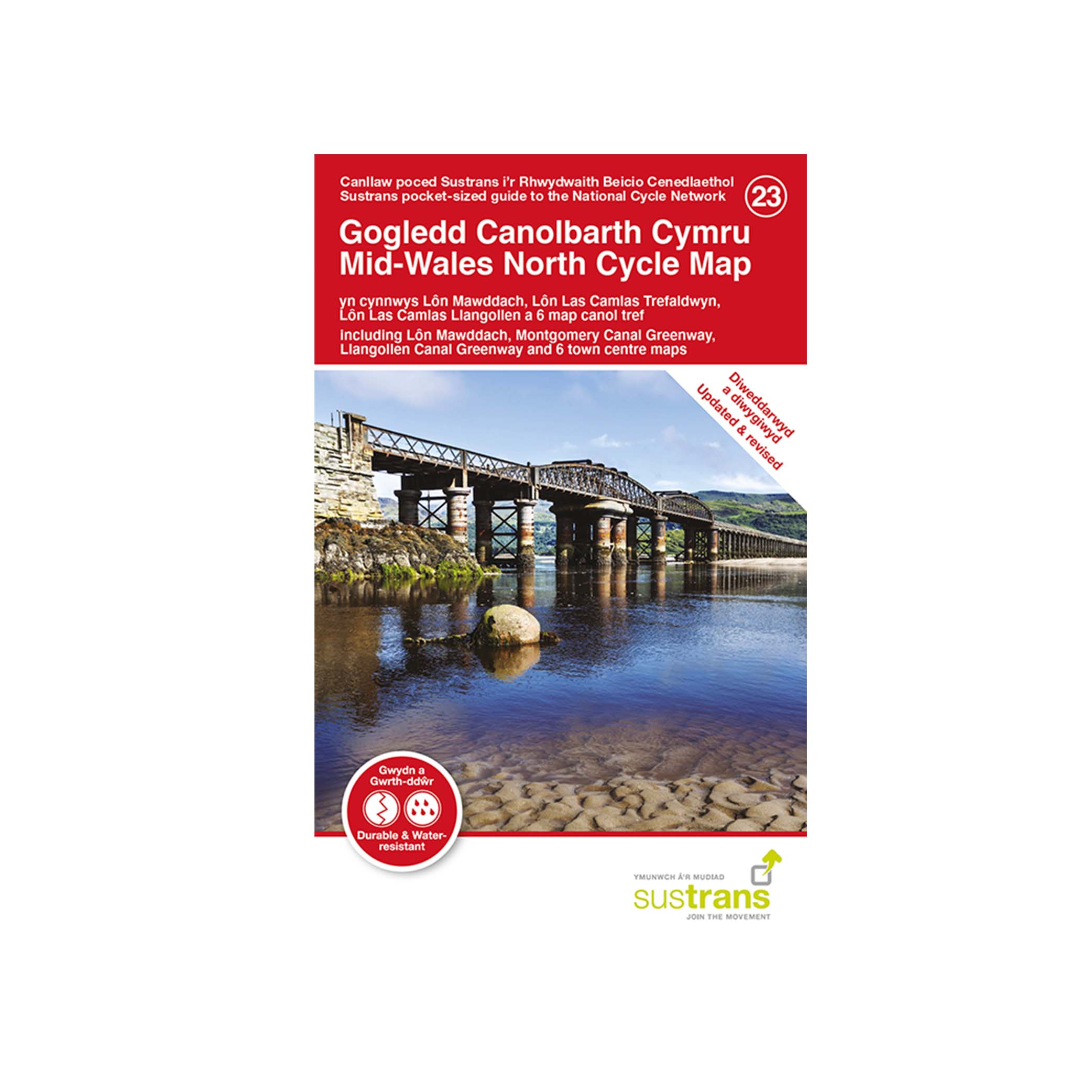 Mid Wales North Cycle Map (23) – Walk Wheel Cycle Trust Shop