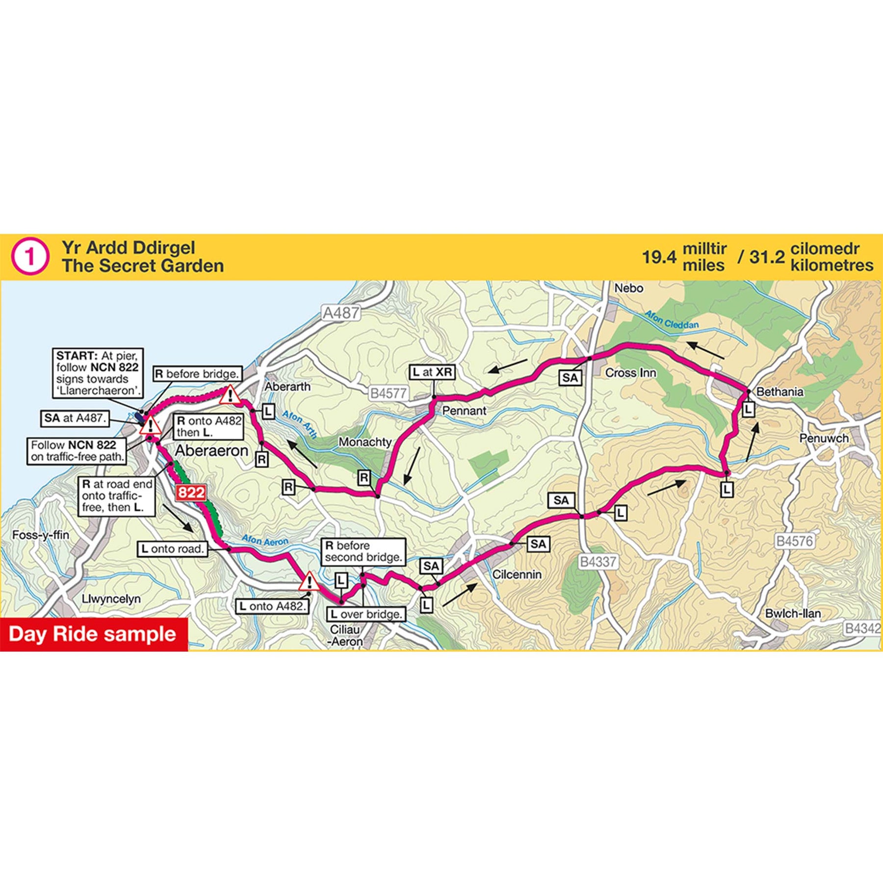 Mid Wales South Cycle Map (14) – Walk Wheel Cycle Trust Shop