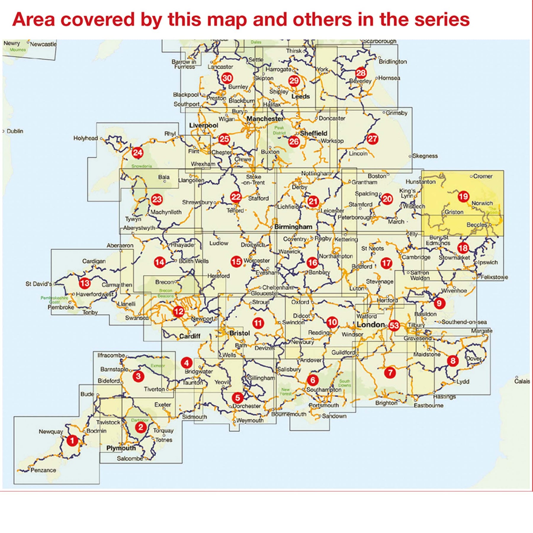 Norfolk Cycle Map (19) – Walk Wheel Cycle Trust Shop