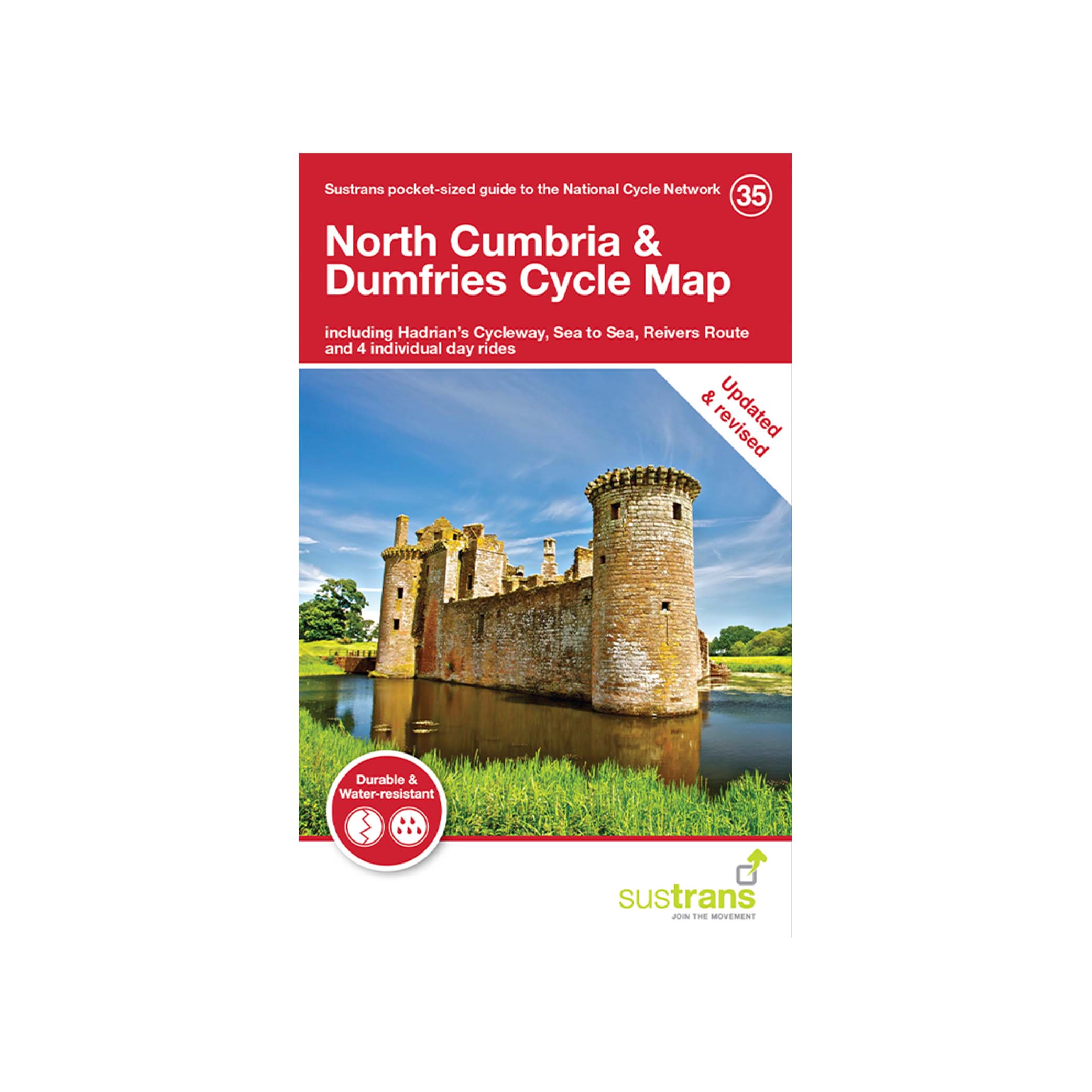 North Cumbria & Dumfries Cycle Map (35) – Walk Wheel Cycle Trust Shop