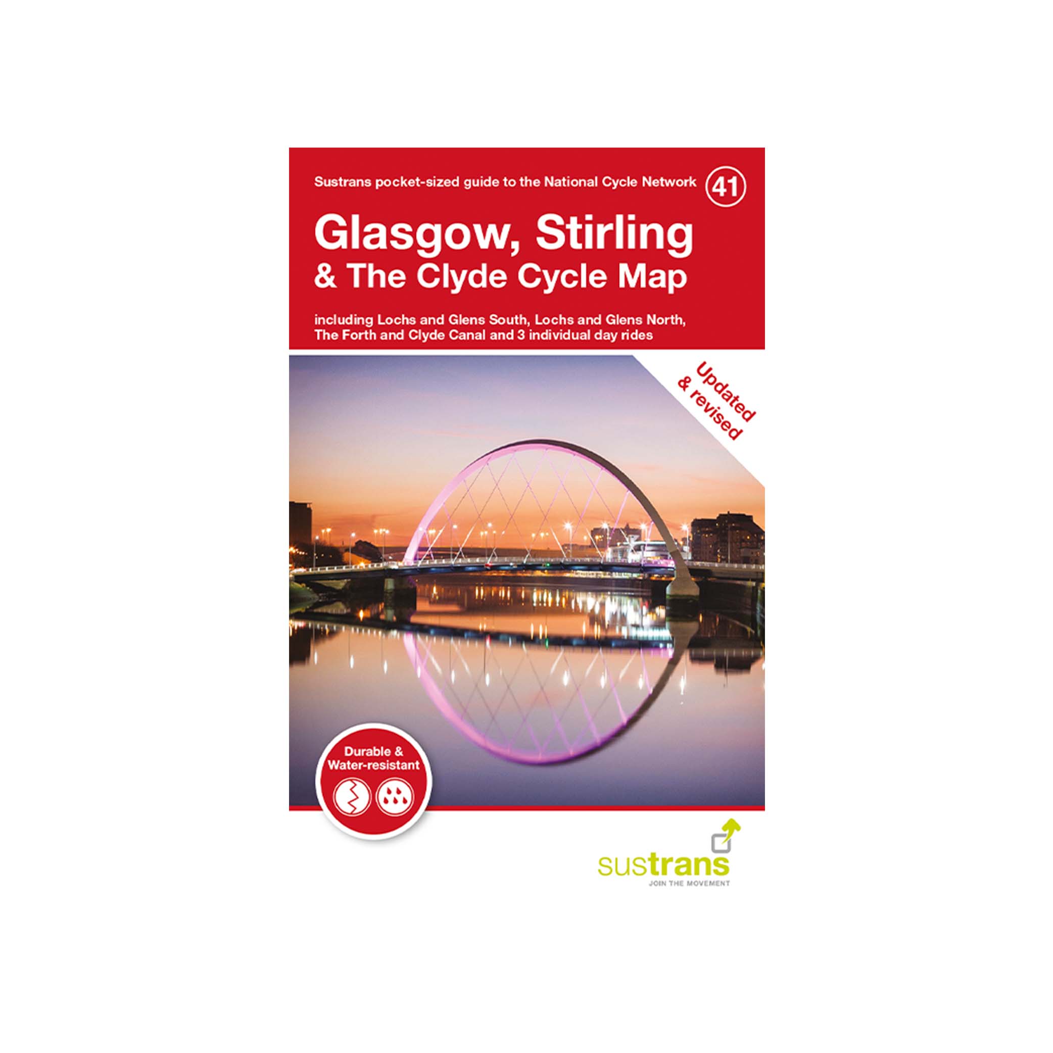 Glasgow, Stirling and the Clyde Cycle Map (41) – Walk Wheel Cycle Trust ...