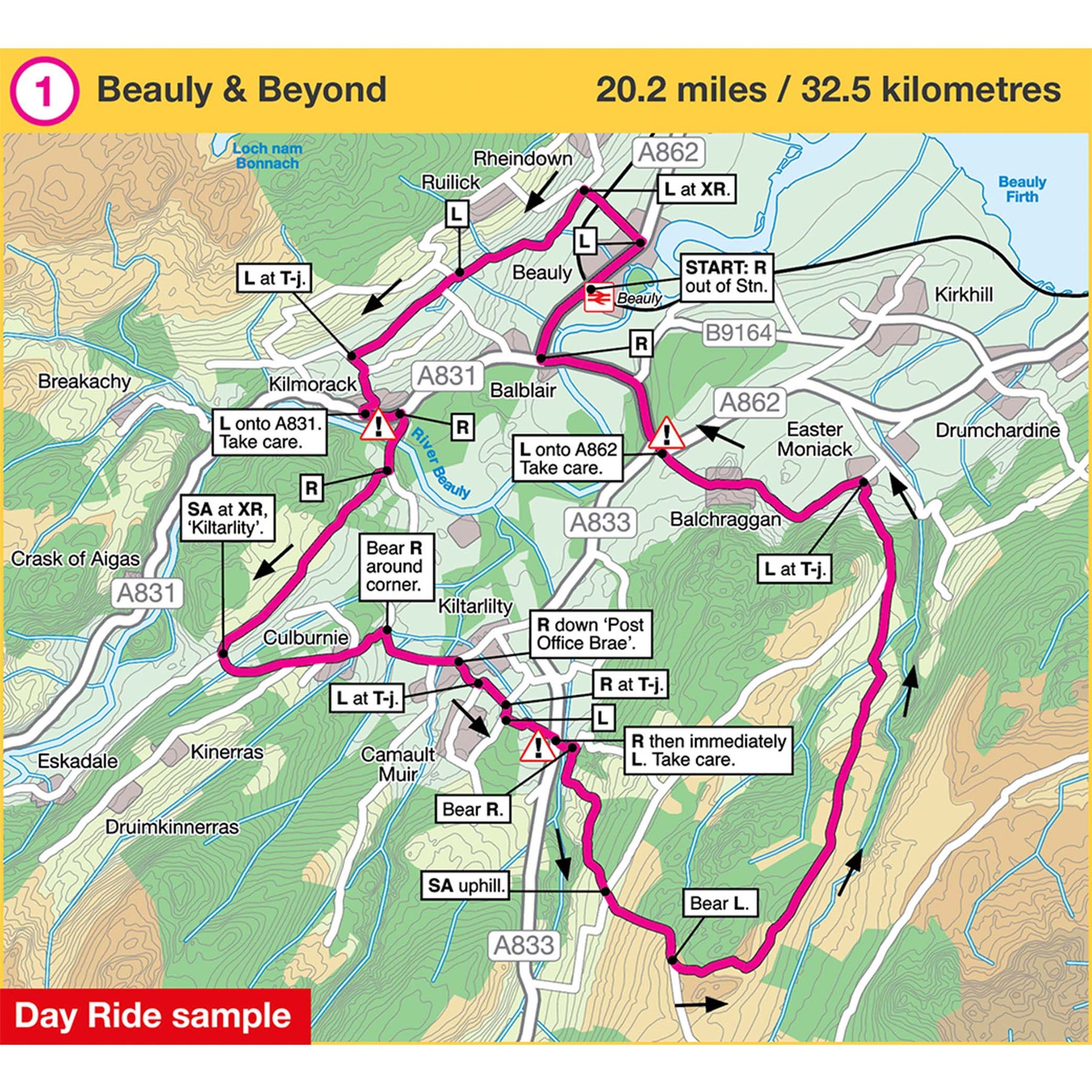 Great Glen and Loch Ness Cycle Map (47) – Walk Wheel Cycle Trust Shop
