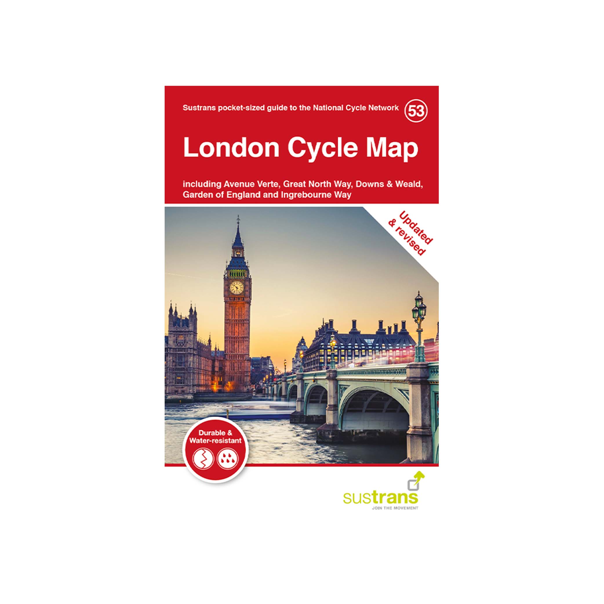 London Cycle Map (53) – Walk Wheel Cycle Trust Shop